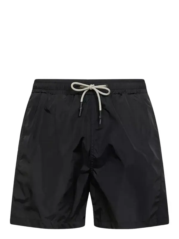 D4.0 Drawstring Swim Shorts - Black