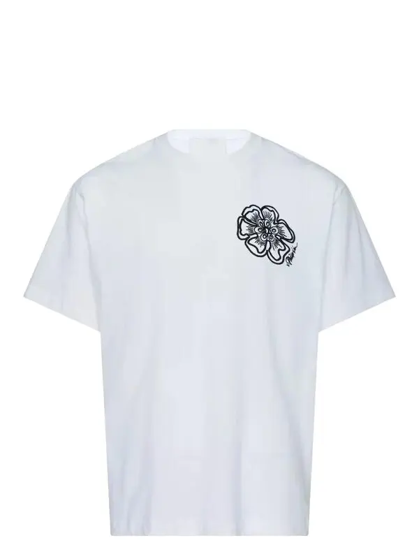 3.1 Phillip Lim Short-sleeved T-shirt With Graphic Detail - White