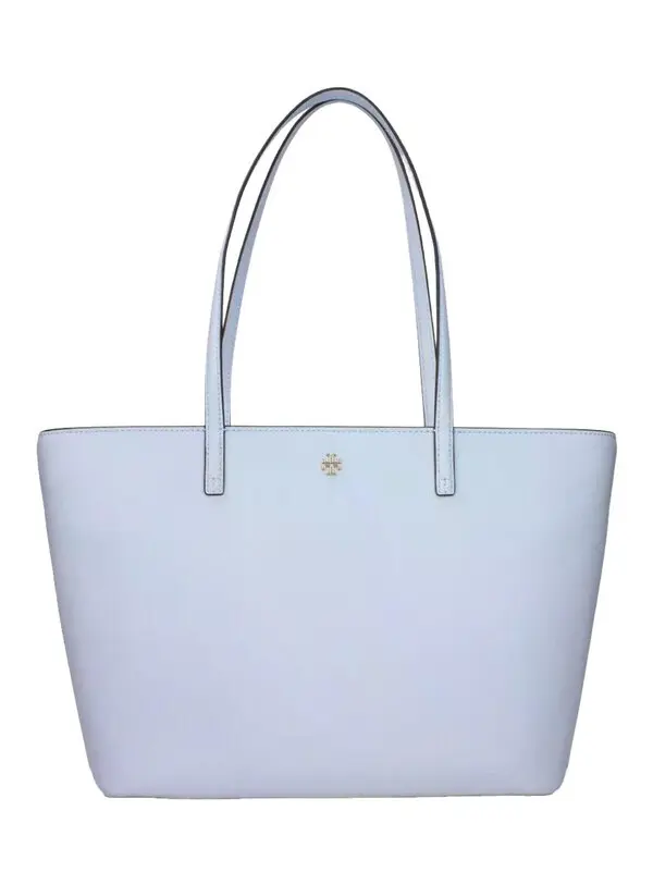 Tory Burch Logo Detail Tote Bag - Blue
