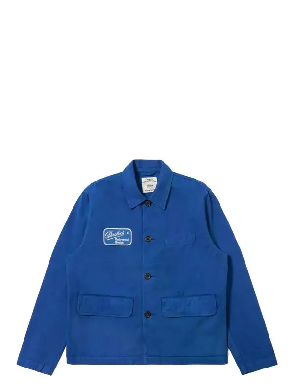 Universal Works X Paraboot Logo-patch Jacket - Blue