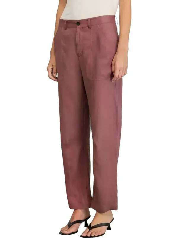 SEMICOUTURE Jonelle Patch-pocket Trousers - Pink