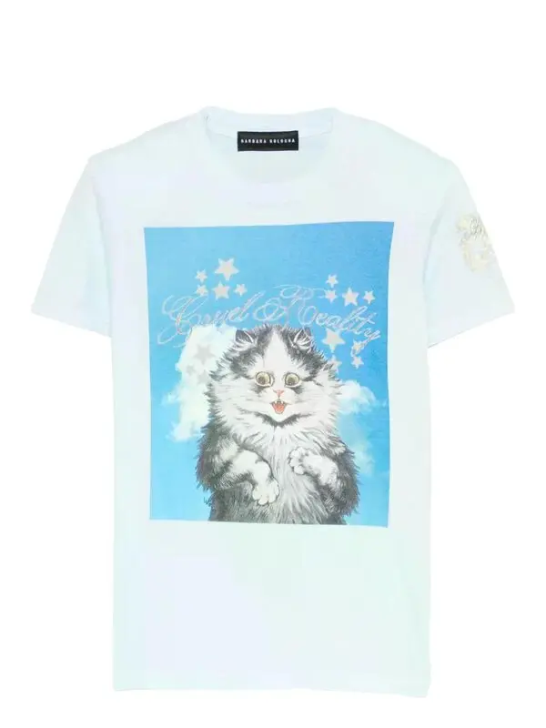 BARBARA BOLOGNA Graphic Print T-shirt - Blue