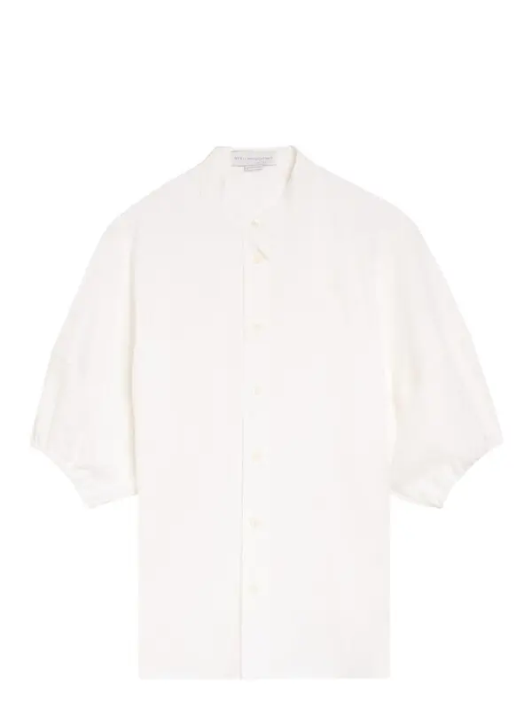 Stella McCartney Balloon Sleeve Cotton Shirt - White