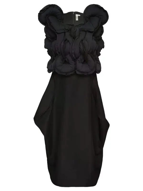 Comme Des Garçons Sleeveless Mini Dress - Black