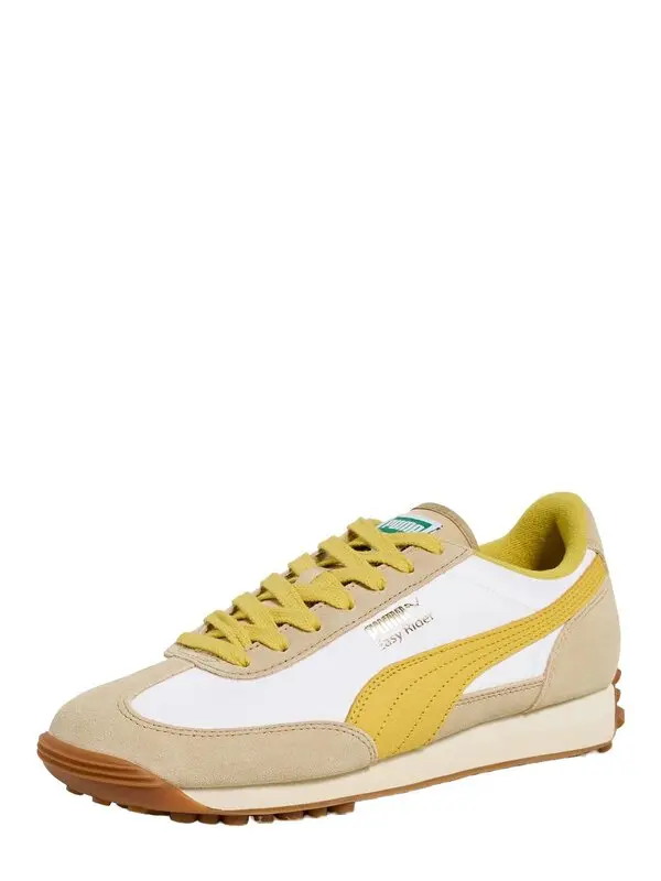 PUMA Easy Rider Vintage Sneakers - Alpine Snow/dazzling Yellow