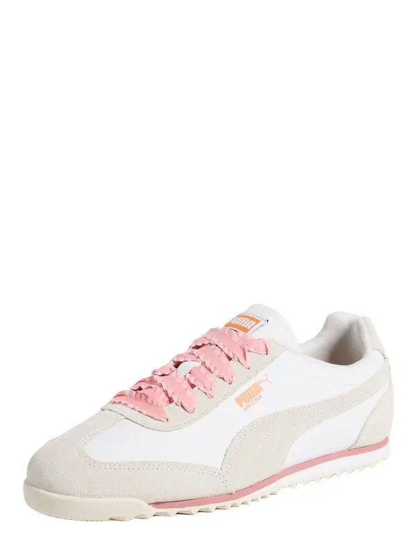 PUMA Arizona Lace Up Sneakers - Puma White/vapor Grey