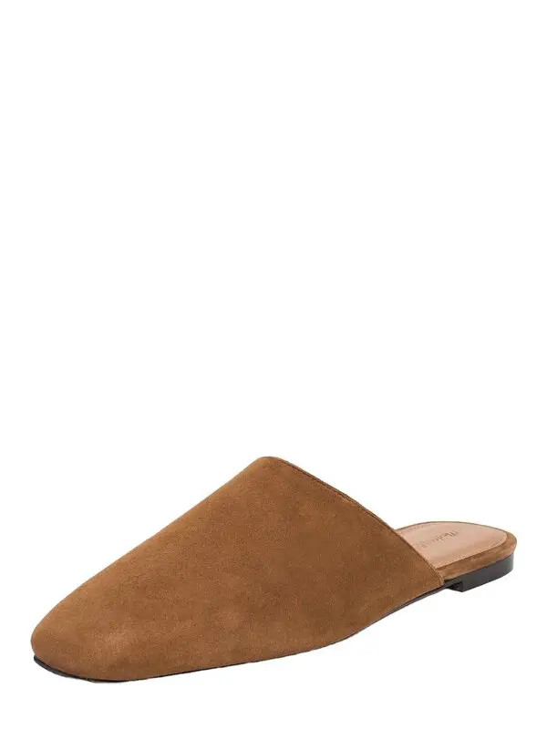 Madewell The Mylie Glove Mules - Glazed Walnut