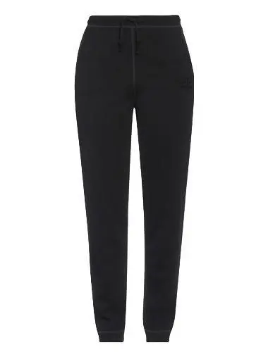 GANNI Organic Cotton French Terry Track Pants - Black