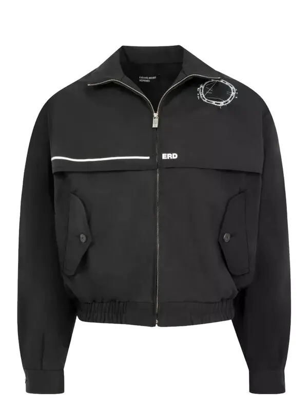Enfants Riches Déprimés Serge Graphic-print Track Jacket - Black