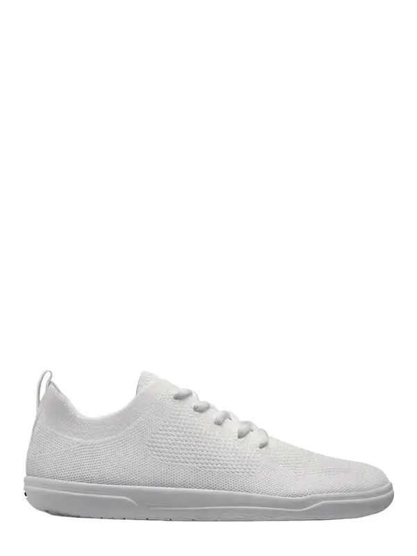 GROUNDS Knit Lace-up Sneakers - White