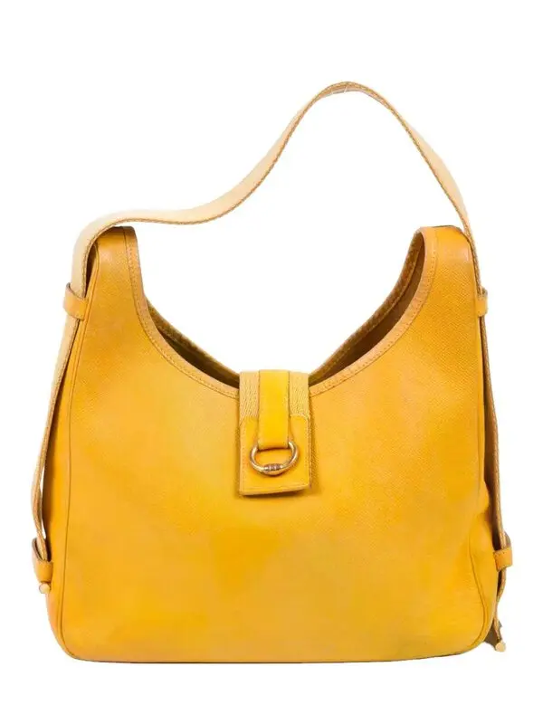Hermès 1988 Tsako Shoulder Bag - Yellow