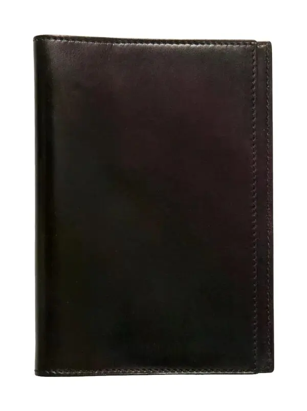 Hermès 1970s Box Leather Notebook Cover - Black