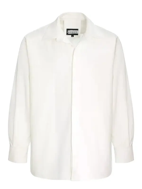 HAMZA 247 V2 Oversized Shirt - White