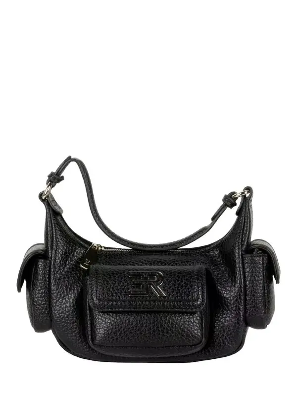 Ermanno Scervino Logo-plaque Shoulder Bag - Black