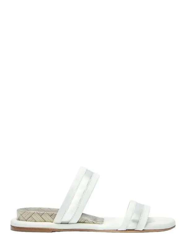 Casadei Zeppa Blade Reflex Sandals - White