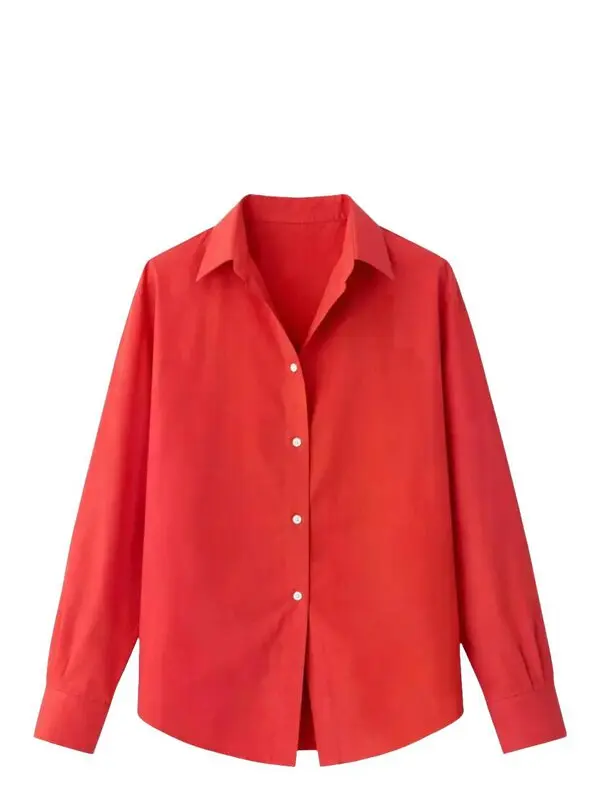Auralee Cotton Shirt - Red