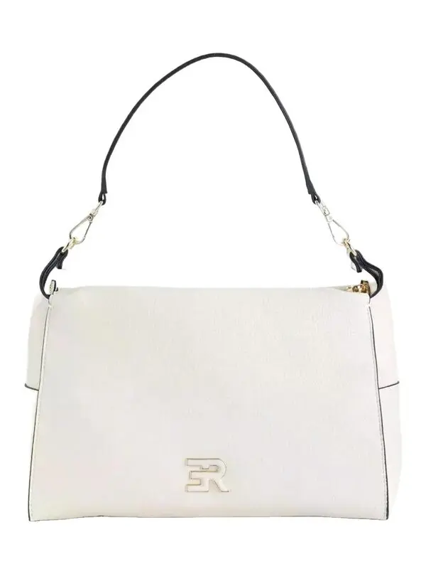 Ermanno Scervino Logo Plaque Clutch Bag - Neutrals