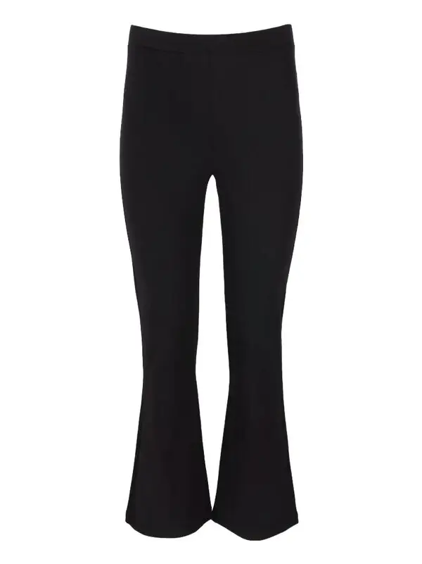 LA ROSE Flared Leggings - Black