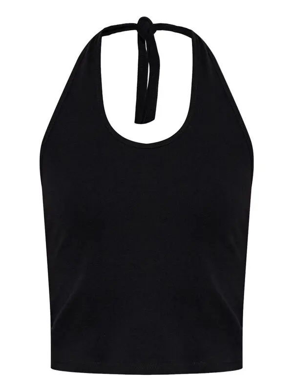 Matteau Halter Neck Sleeveless Top - Black