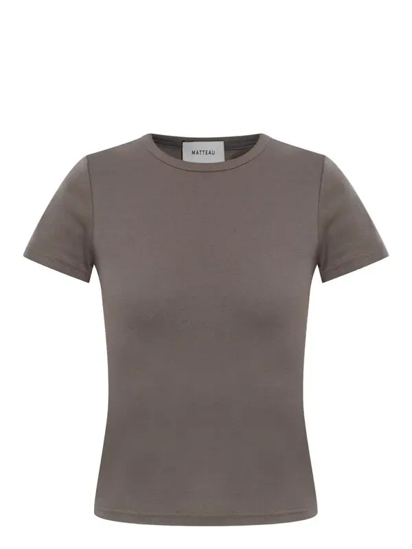 Matteau Cotton T-shirt - Brown