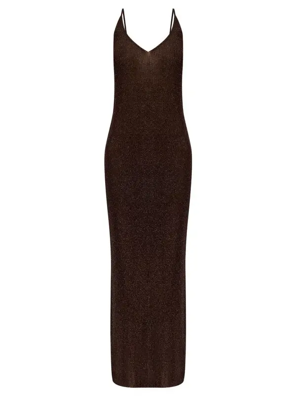 GESTUZ Gzsilvi Maxi Dress - Brown