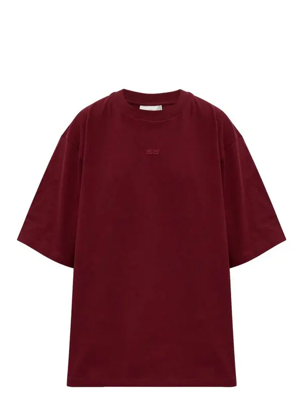 GESTUZ Gztimune Oversized T-shirt - Burgundy