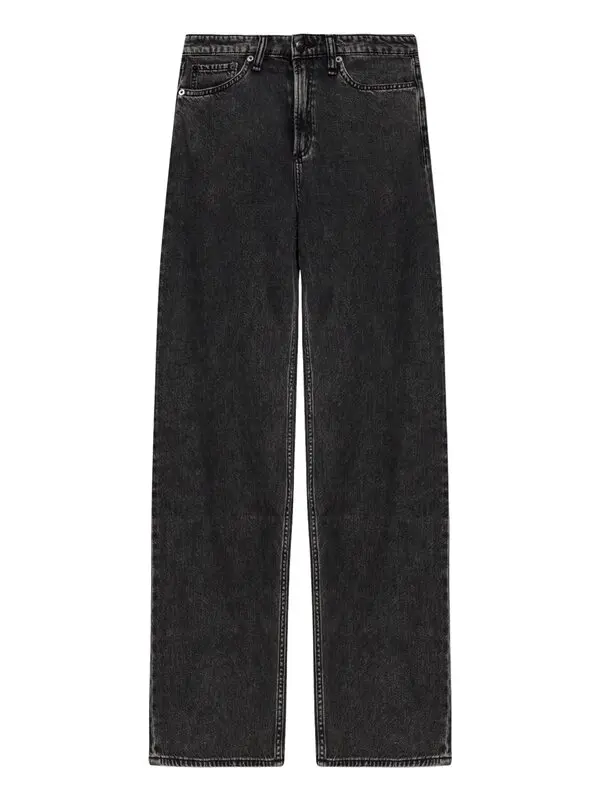 Rag & Bone Straight-leg Denim Jeans - Grey