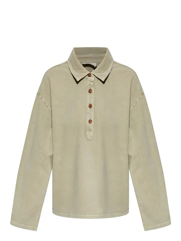 The Upside Rhea Polo Shirt Cotton - Green