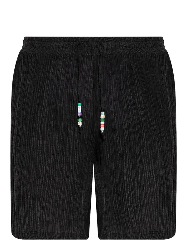 MISBHV Printed Knee-length Shorts - Black