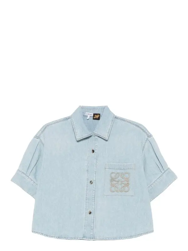 Loewe Denim Shirt - Sky Blue