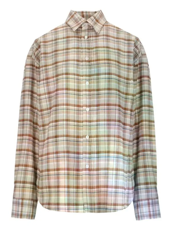 FINAMORE 1925 Oriana Shirt - Brown