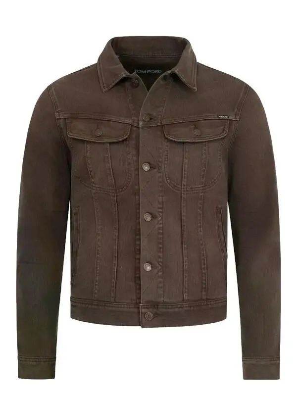 TOM FORD Western Corduroy Jacket - Brown