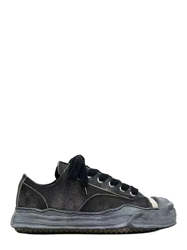 Mihara Yasuhiro Hank Og Chunky-sole Sneakers - Black