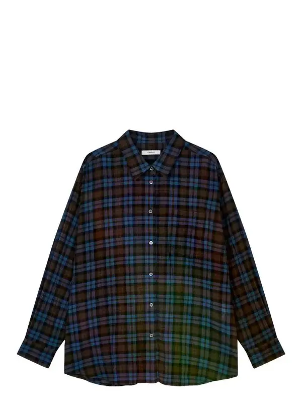 STUDIO TOMBOY Checkered Shirt - Brown