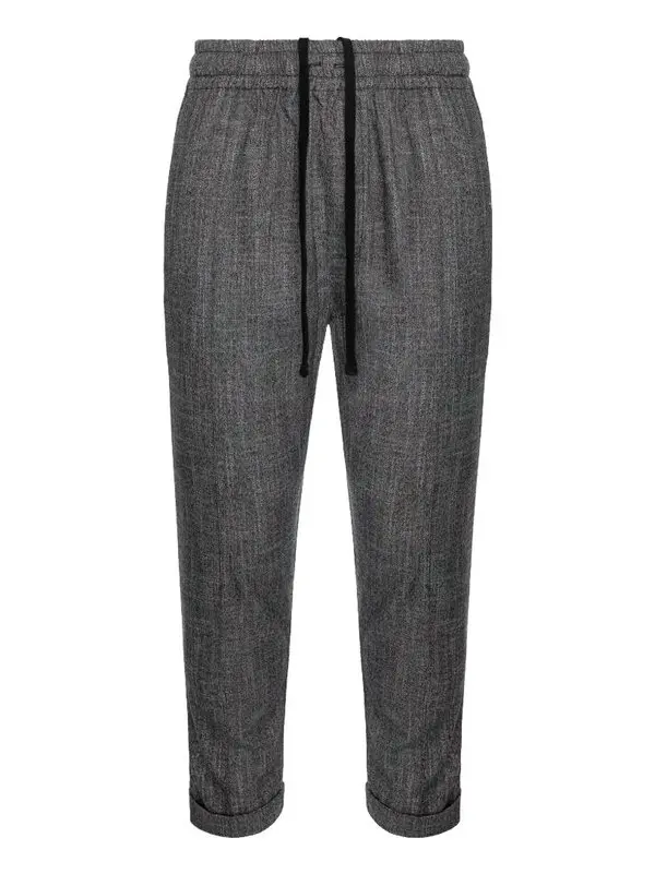 HAMZA Tailored Trousers - Grey