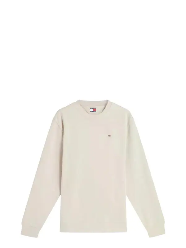 Tommy Hilfiger Logo Patch Sweatshirt - Neutrals