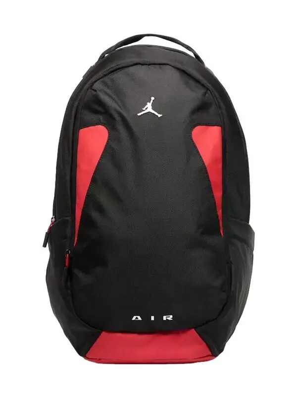 JORDAN Logo-print Panelled Backpack - Black