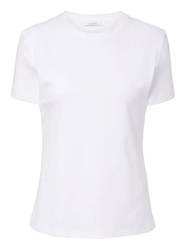 Max Mara Madia Cotton Jersey T-shirt - White