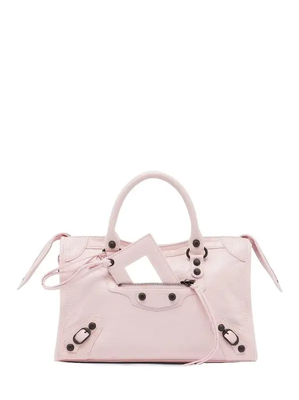 Balenciaga Le City Small Leather Top-handle Bag - Pink
