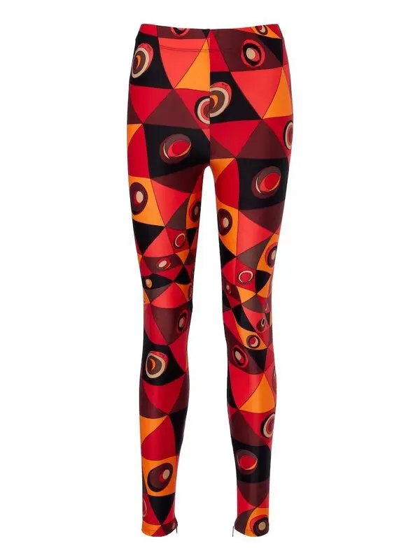 Emilio Pucci Manuba Leggings - Orange