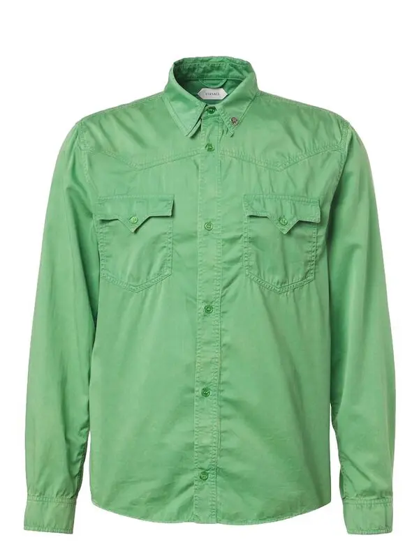 Versace Cotton Shirt - Green