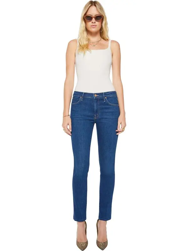MOTHER The Rascal Skimp Jeans - Blue