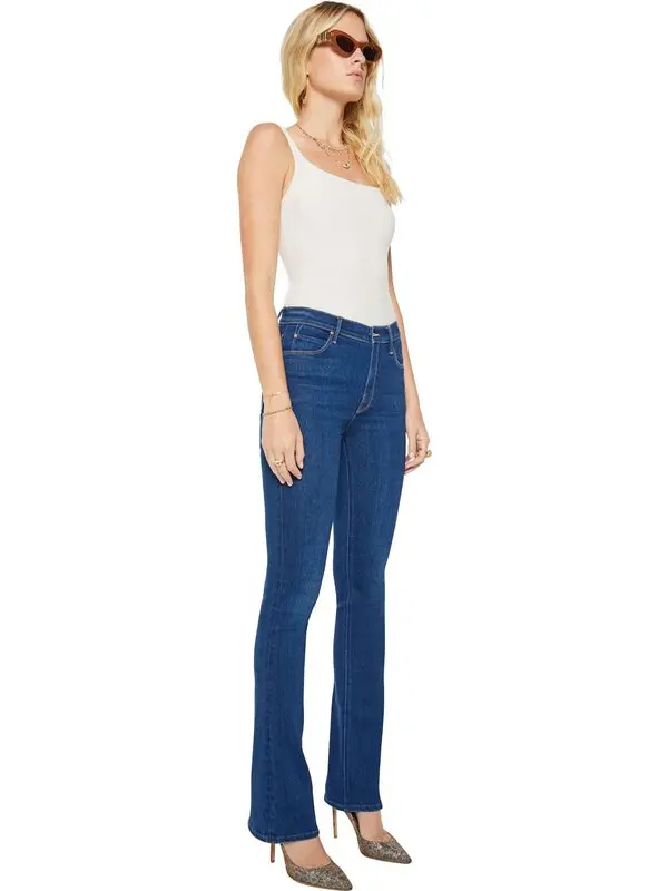 MOTHER The Runaway Pinkies Up! Jeans - Blue