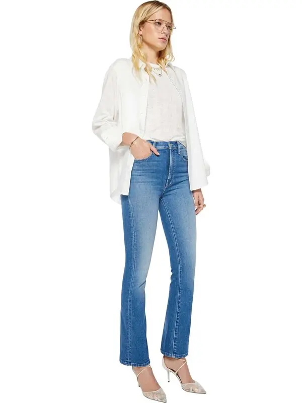 MOTHER The Hustler Skimp Kissing The Caddy Jeans - Blue