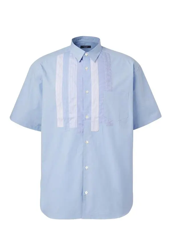 Comme Des Garçons Cotton Poplin Shirt - Blue