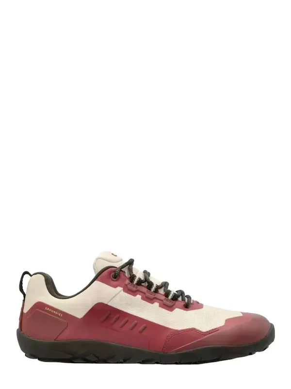 GROUNDIES Panelled Lace-up Sneakers - Brown