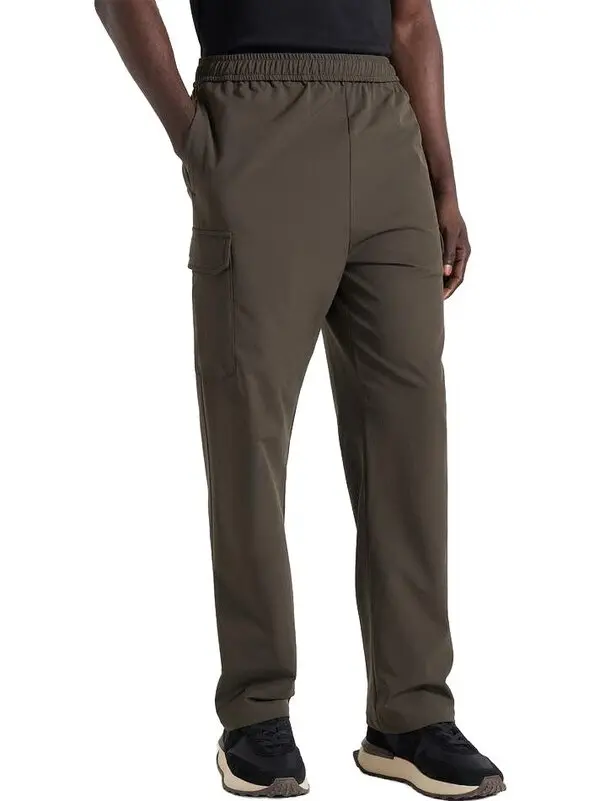 Manière De Voir Rayan Technical Cargo Trousers - Olive