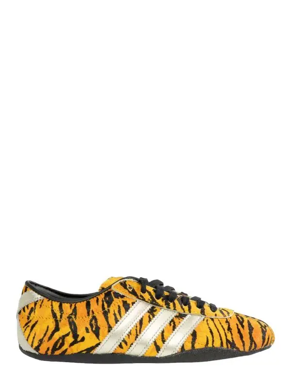 Adidas Tiger Print Lace-up Sneakers - Orange