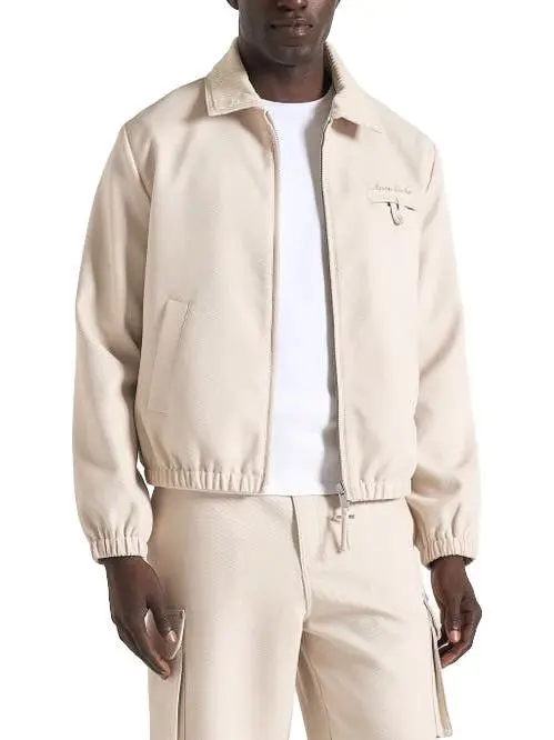 Manière De Voir Twill Signature Jacket - Beige