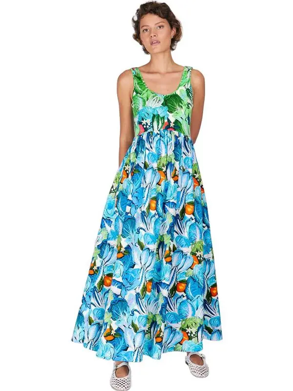 RACHEL ANTONOFF Aubrey Dress - Radicchio & Citrus
